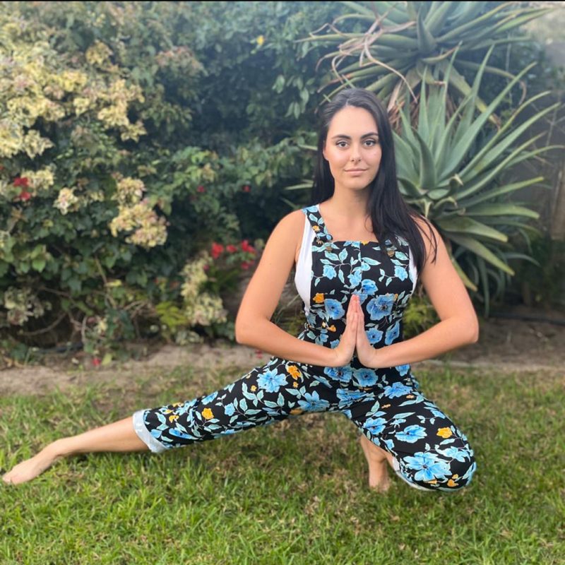 Floral Dungarees | Vestibull