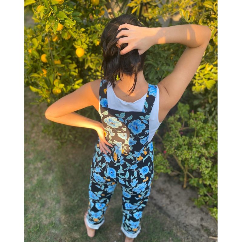 Floral Dungarees | Vestibull